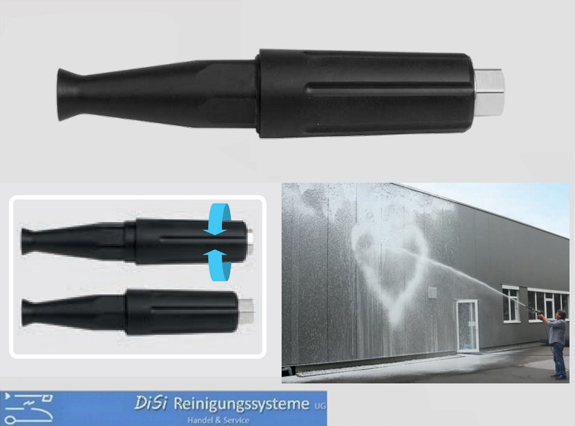 Hochdruckreiniger Weitwurf Schaum Sprühkopf - DiSi Reinigungssysteme ...
